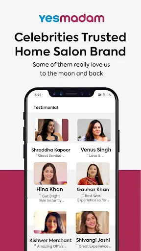 Download Yes Madam - Salon at Home - Appcracy