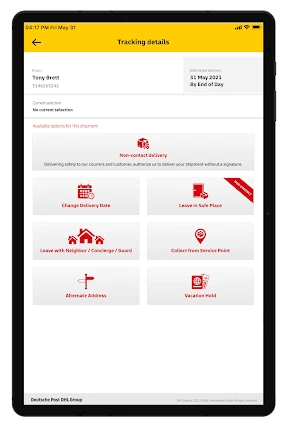 Descargar DHL Express Mobile - Appcracy