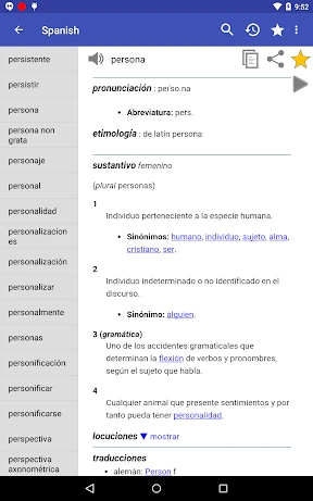 Descargar Diccionario español - Appcracy