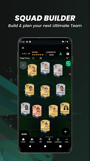 Descargar FUTBIN FC 25 Evolutions & More - Appcracy
