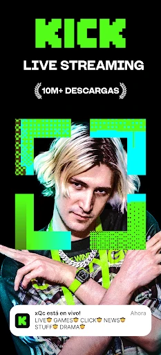 Descargar Kick: Live Streaming - Appcracy