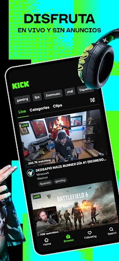 Descargar Kick: Live Streaming - Appcracy