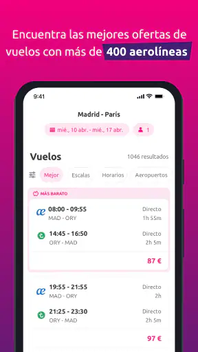 Descargar lastminute.com: vacaciones - Appcracy