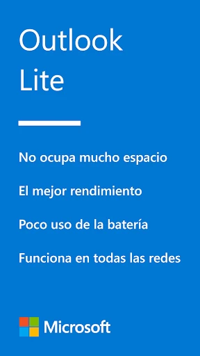 Descargar Microsoft Outlook Lite: Correo - Appcracy