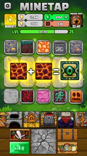 Descargar Minetap – Merge rpg clicker - Appcracy