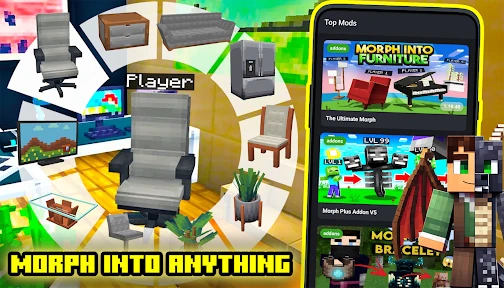Descargar Morph Mods for Minecraft PE - Appcracy