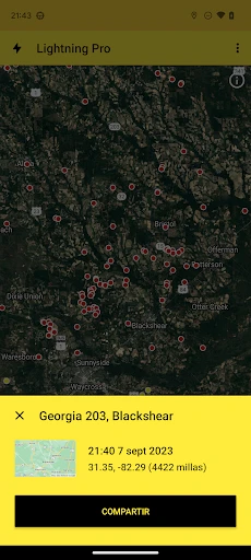 Descargar My Lightning Tracker - Appcracy