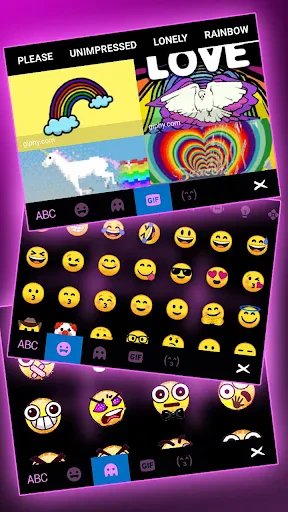 Descargar Pink RGB Heart Teclado - Appcracy