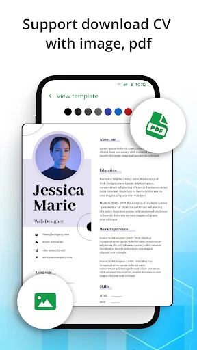 Descargar Resume Builder, CV Maker - PDF - Appcracy