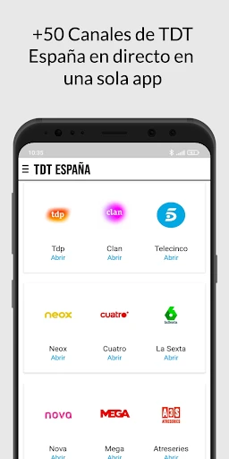 Descargar TDT España canales en directo - Appcracy