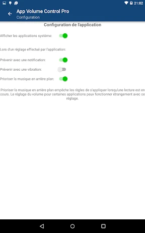 Téléchargez App Volume Control Pro - Appcracy