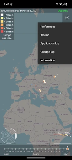 Téléchargez Blitzortung Lightning Monitor - Appcracy