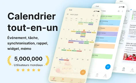Téléchargez Calendrier Agenda, Planner App - Appcracy