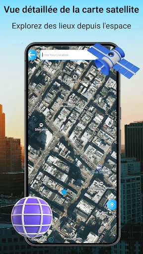 Téléchargez Carte satellite GPS en direct - Appcracy