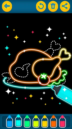 Télécharger Coloring Meal for Kids Game - Appcracy