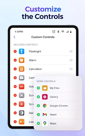 Téléchargez Control Center - Stable & Easy - Appcracy