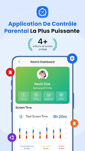 Téléchargez Contrôle Parental FamilyTime - Appcracy