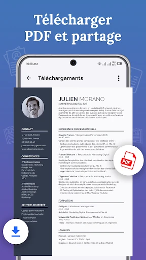 Téléchargez Créer un CV - Curriculum Vitae - Appcracy