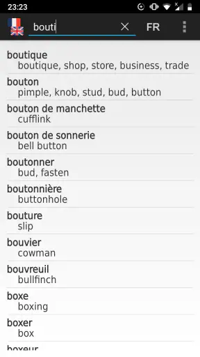 Télécharger Dictionnaire Anglais-Français - Appcracy
