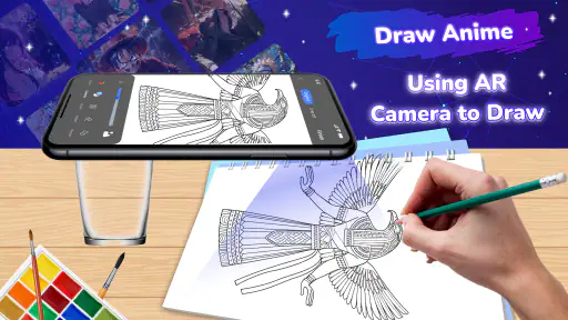 Téléchargez Draw Anime: Paint & Sketch App - Appcracy