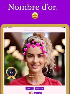 Téléchargez Face Shape - Pretty Scale - Appcracy