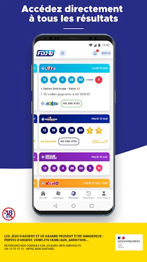 Téléchargez FDJ® – Loto, Euromillions - Appcracy