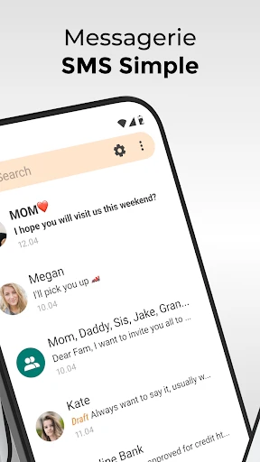 Téléchargez Messagerie SMS simple - Appcracy