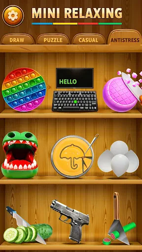 Téléchargez Mini Antistress Relaxing Games - Appcracy