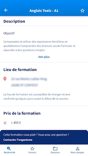 Téléchargez Mon compte formation - Appcracy