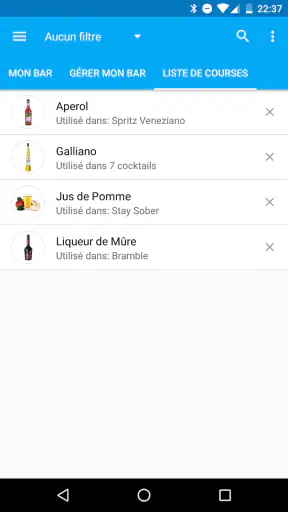 Télécharger My Cocktail Bar - Appcracy