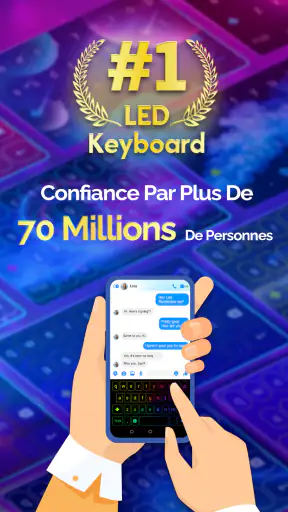 Téléchargez Neon LED Keyboard: Clavier LED - Appcracy