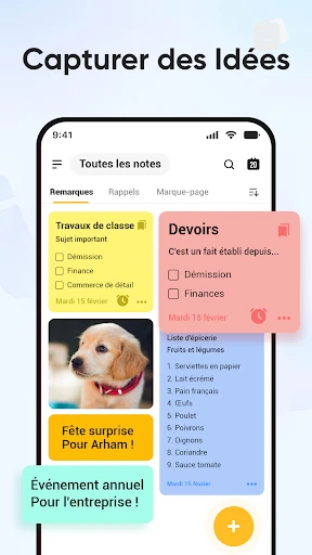 Téléchargez Notes: color Bloc-notes, Memo - Appcracy