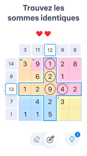 Télécharger Number Sums – Jeux de chiffres - Appcracy