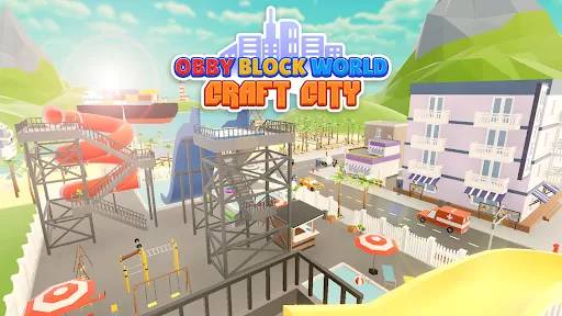 Téléchargez Obby Block World: Craft City - Appcracy