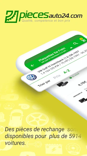 Téléchargez Piecesauto24: auto pièces - Appcracy