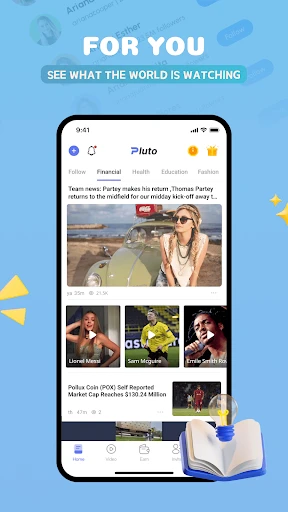 Téléchargez Pluto: Buzz News & Rewards - Appcracy