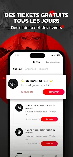 Téléchargez POCKET COMICS: Premium Webtoon - Appcracy