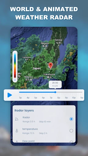 Téléchargez Prévisions météo - radar météo - Appcracy