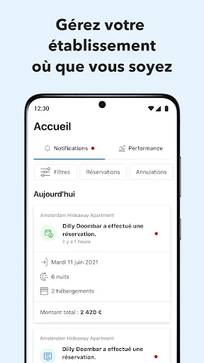 Téléchargez Pulse pour Booking.com - Appcracy