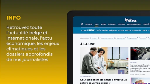 Téléchargez RTBF Actus - Appcracy