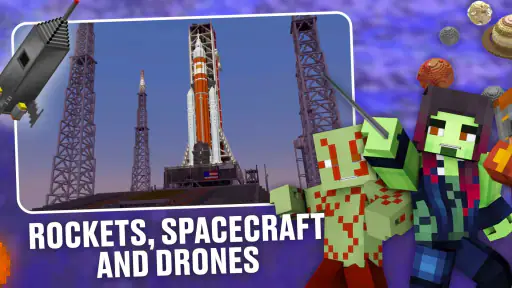 Télécharger Space Rocket Mod for Minecraft - Appcracy