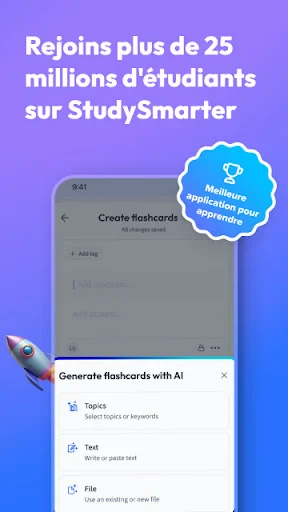 Téléchargez StudySmarter: Flashcard Devoir - Appcracy