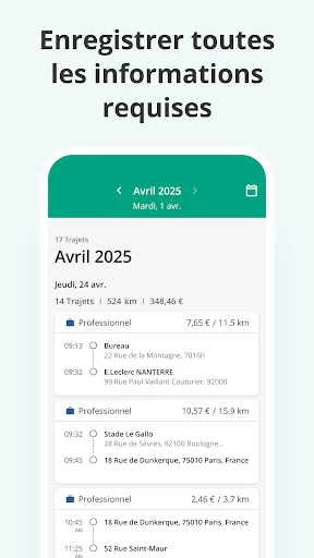 Téléchargez Suivi kilométrage Driversnote - Appcracy