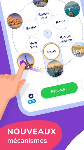 Téléchargez Trivia Spin－ Quiz Intelligent - Appcracy