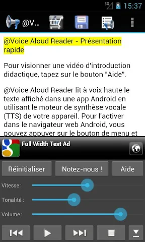 Téléchargez @Voice Aloud Reader - Appcracy