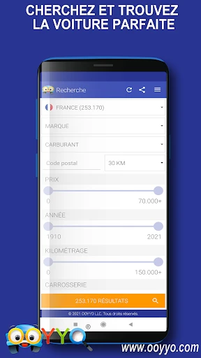 Téléchargez Voitures occasion - OOYYO - Appcracy