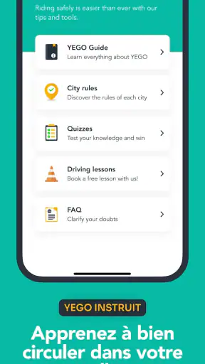 Télécharger YEGO Mobility - Appcracy