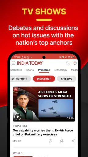 डाउनलोड करें India Today - English News - Appcracy