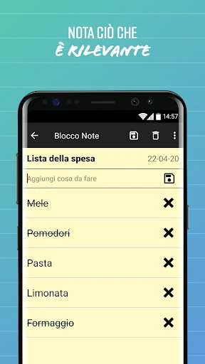 Scarica Blocco note – Appunti e liste - Appcracy