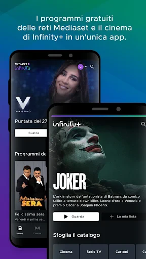 Scarica Mediaset Infinity TV - Appcracy
